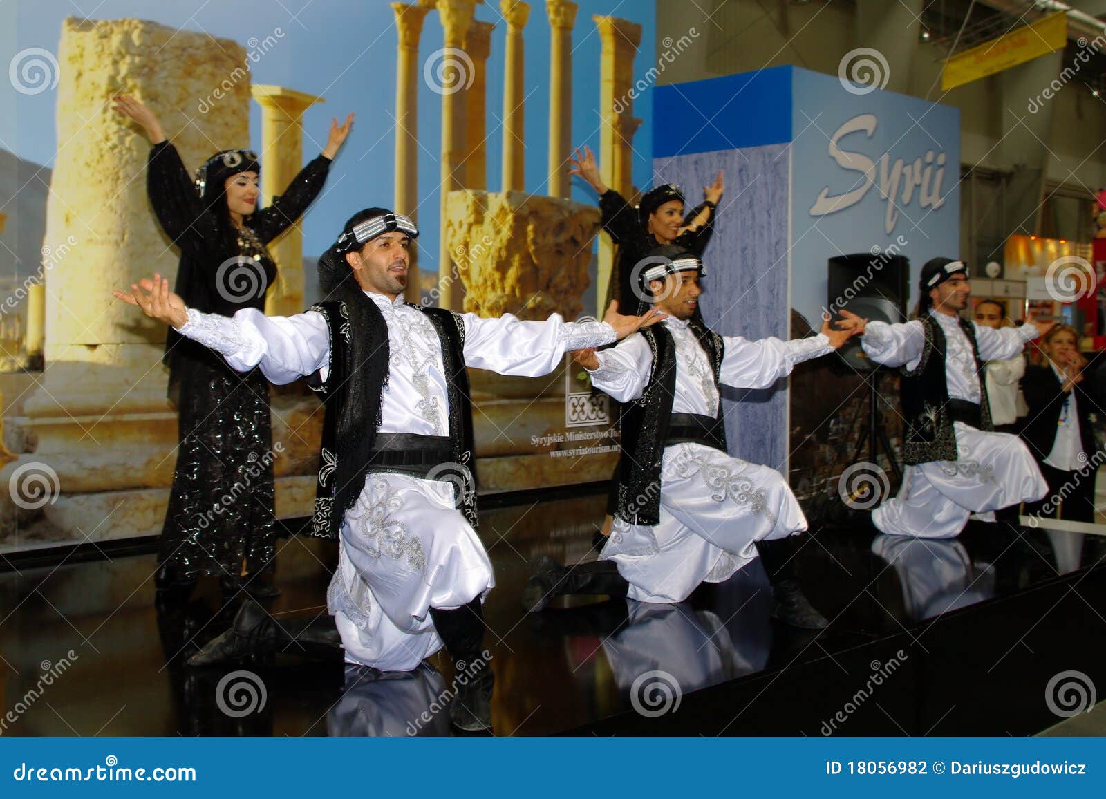 Syrian Folk Dancers at TT Warsaw Editorial Photography - Image of booth ...