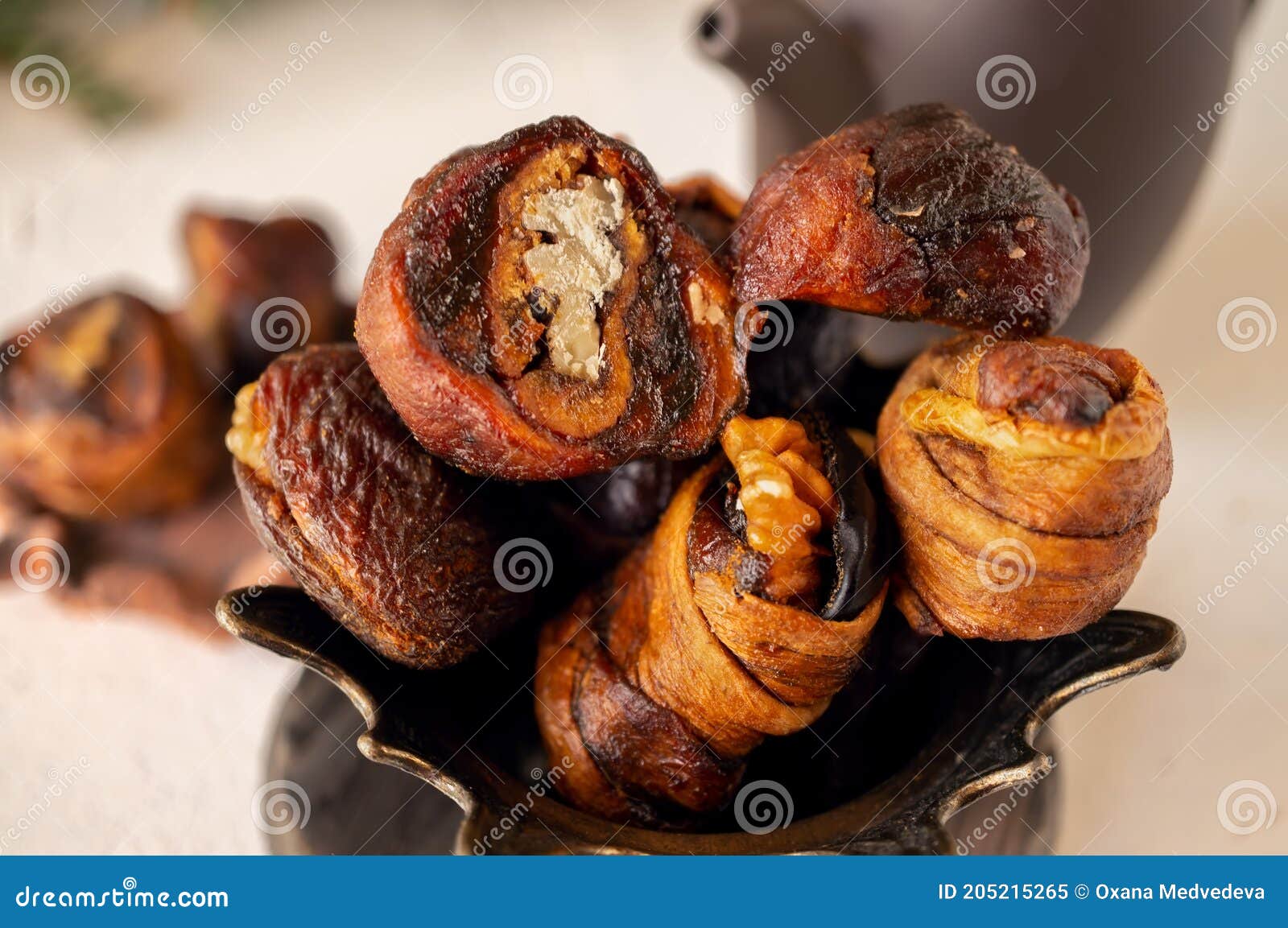 Syrian Sweets are Served on the Table. a Mixture of Arabic Sweets and ...