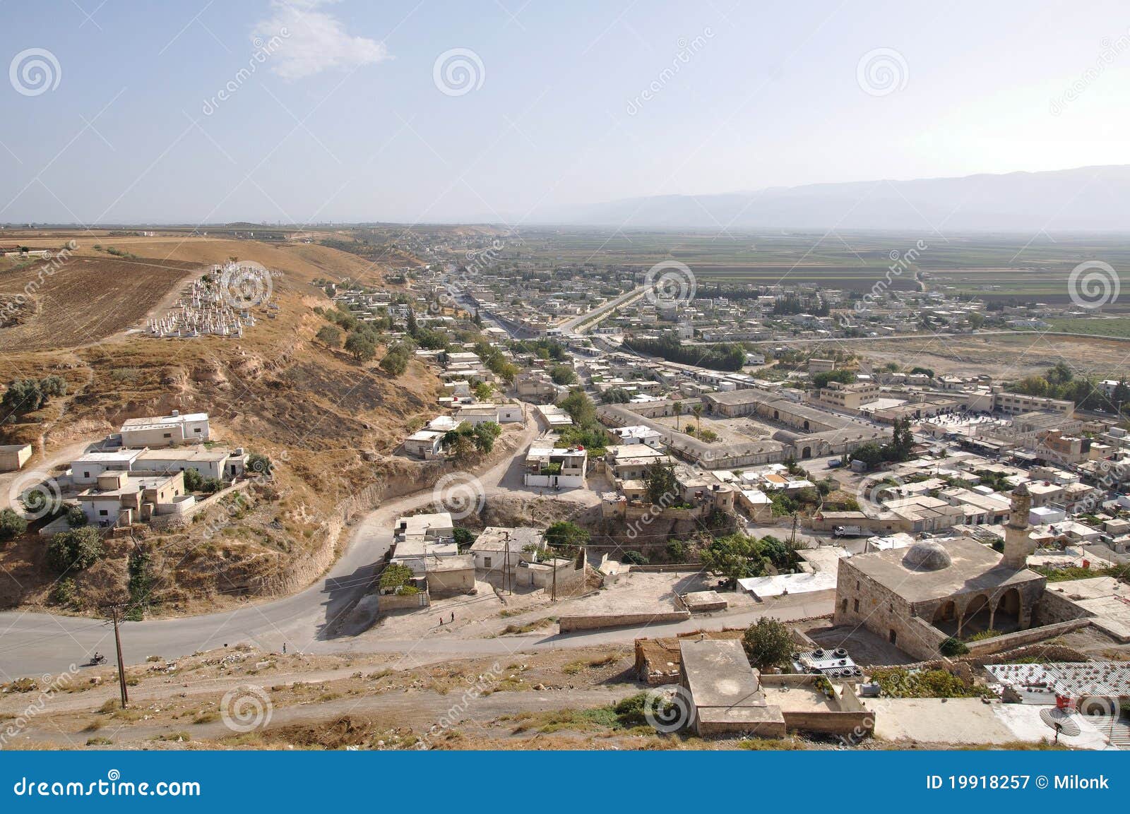 Syrian town stock image. Image of arabia, city, building - 19918257