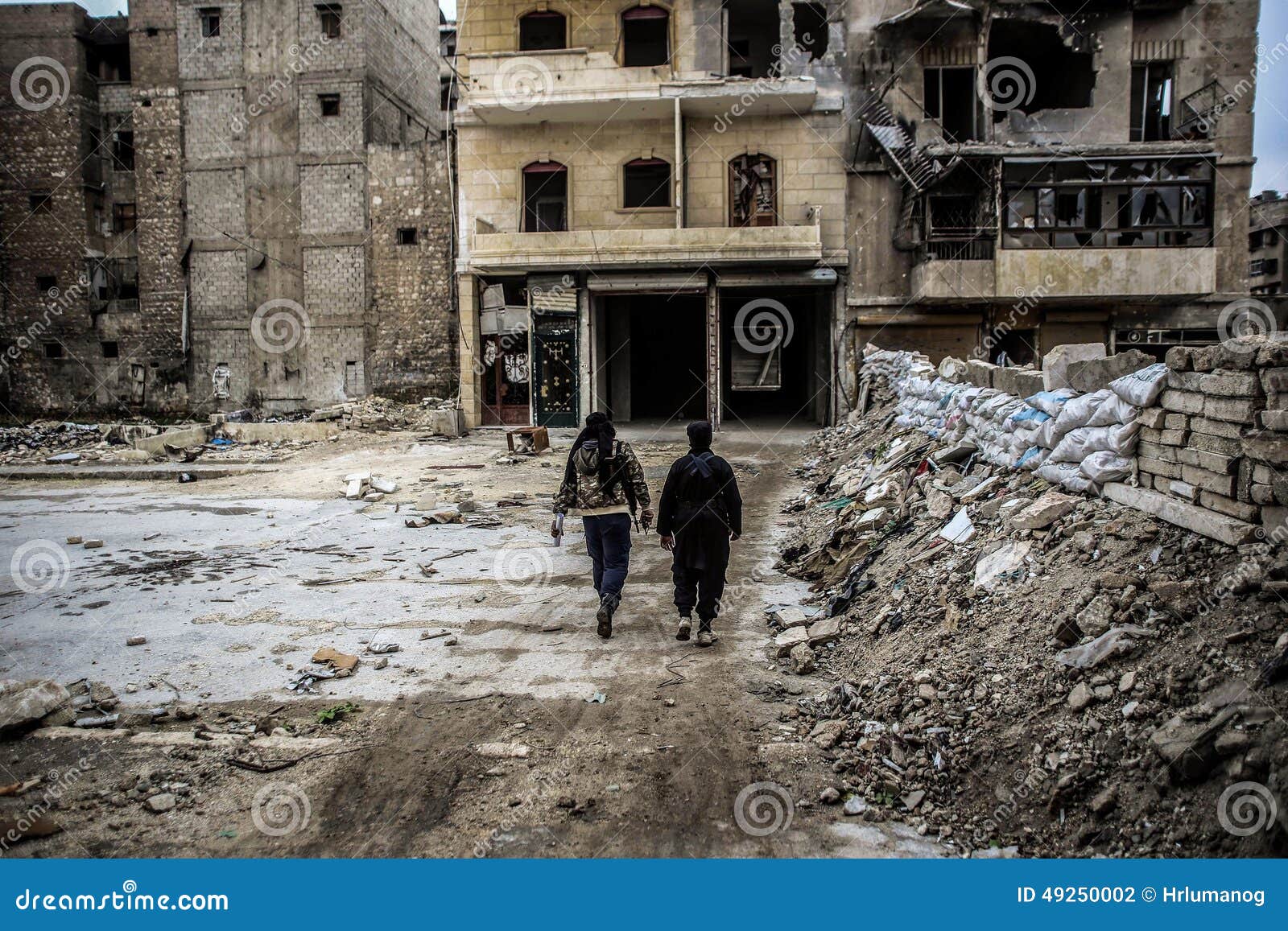 Syrien: El Kaida in Aleppo redaktionelles stockfotografie. Bild von ...