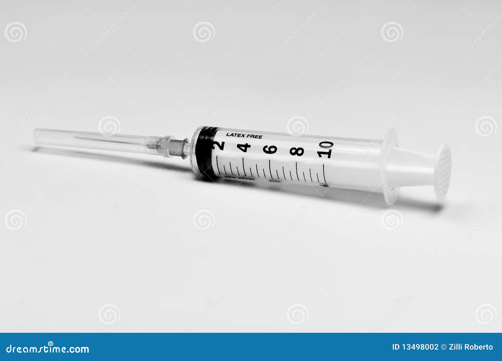 Syringe stock photo. Image of drug, horizontal, care - 13498002