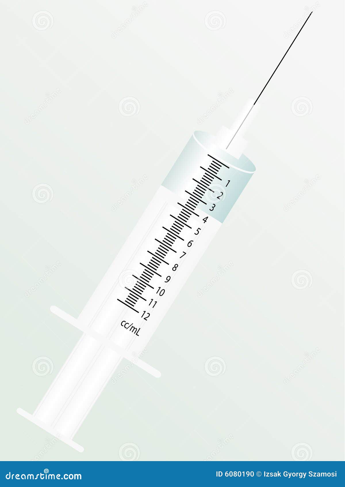 Syringe stock vector. Illustration of graphic, narcotic - 6080190