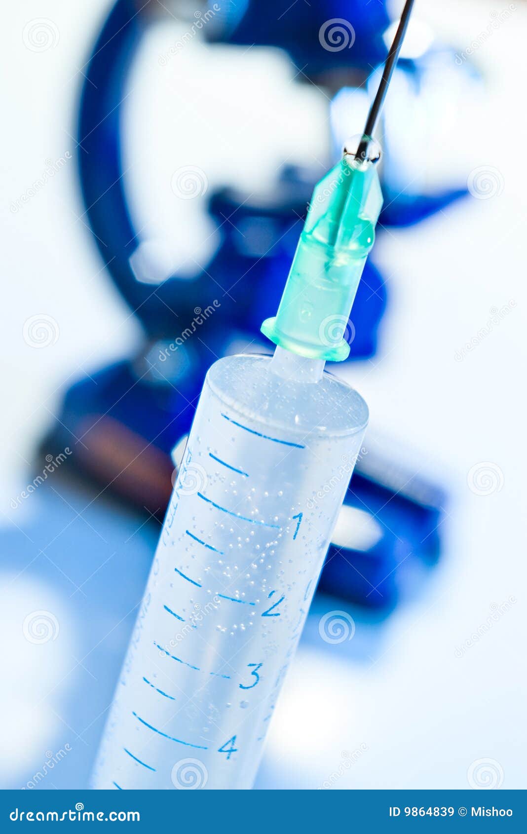 Syringe stock image. Image of clinic, needle, pharmaceutical - 9864839