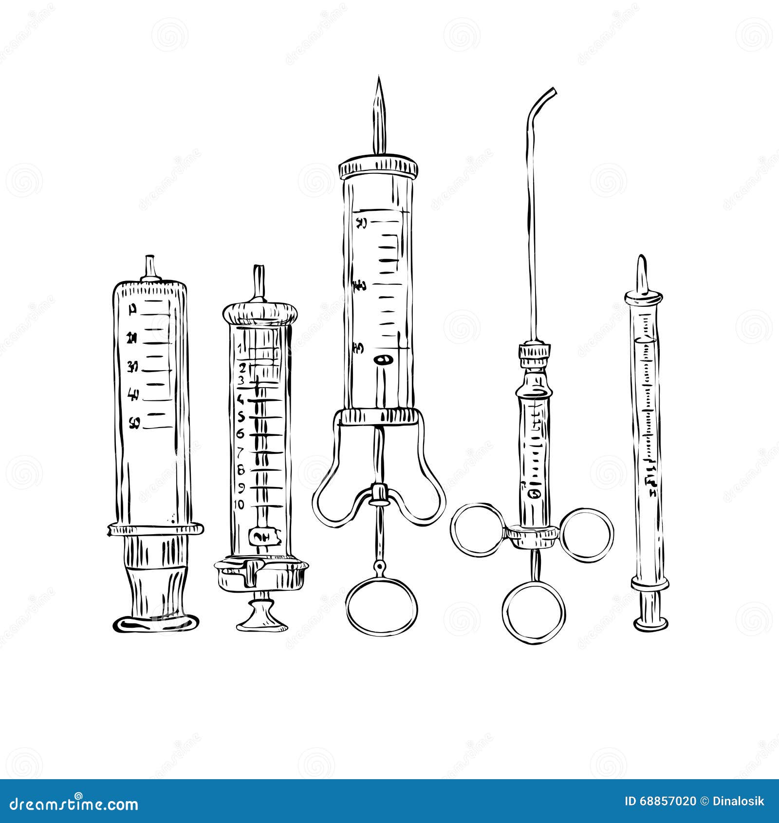 Syringe Cap on an Isolated White Background Stock Illustration ...