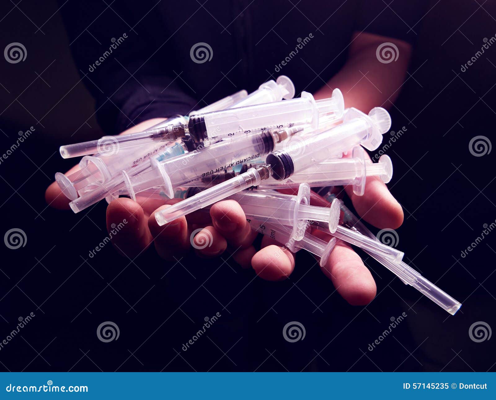 Syringe, closeup stock image. Image of dope, human, injection - 57145235