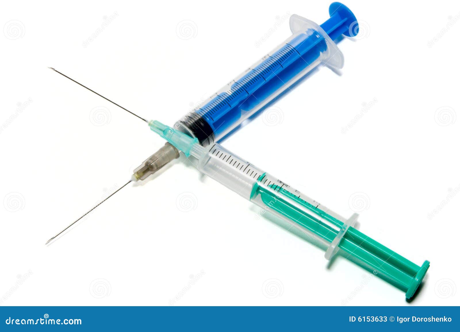 Syringe Cross Picture. Image: 6153633