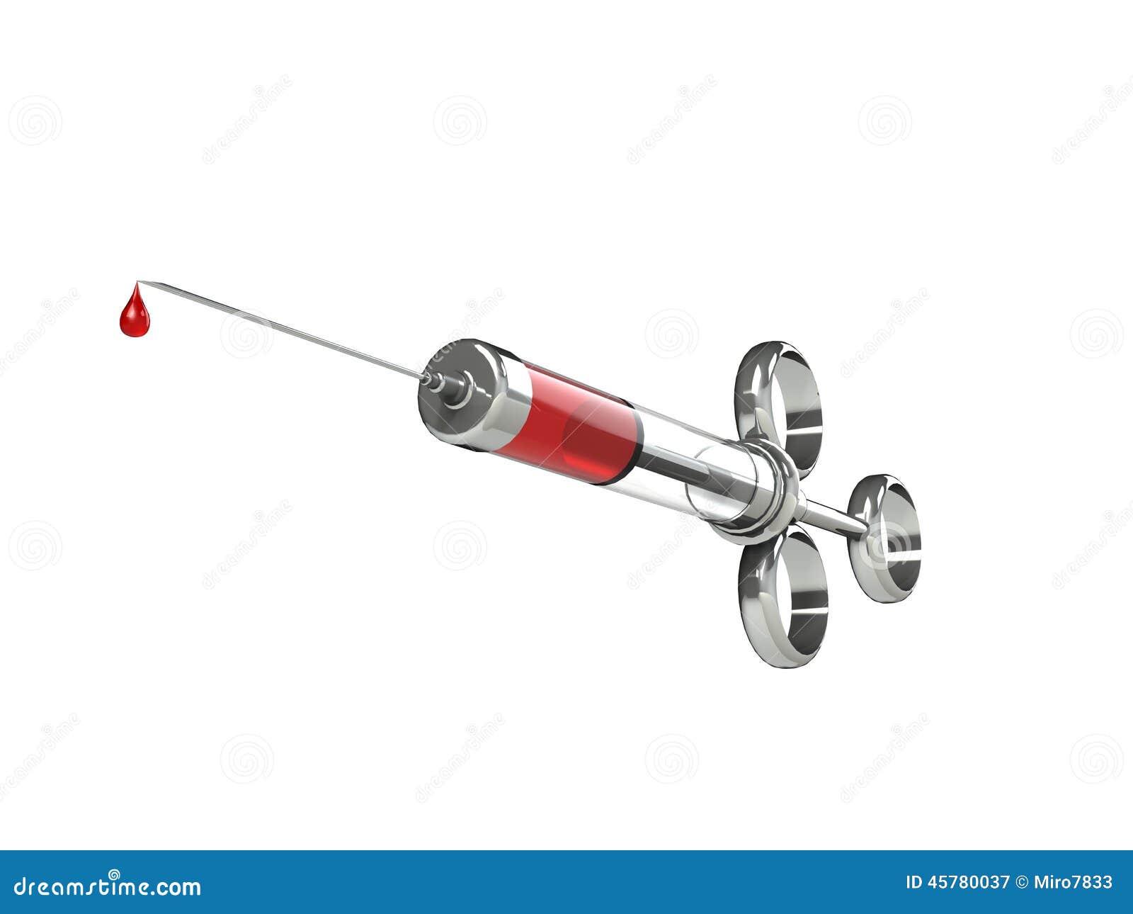 Syringe 3d stock illustration. Illustration of computer - 45780037