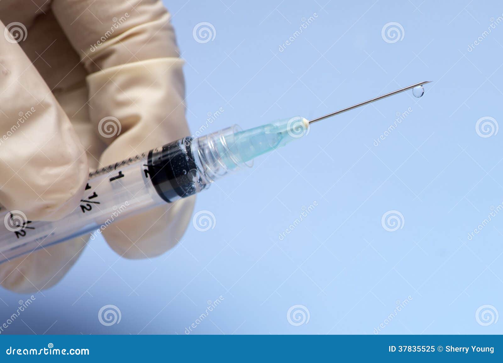 Syringe Drop stock image. Image of therapy, treatment - 37835525