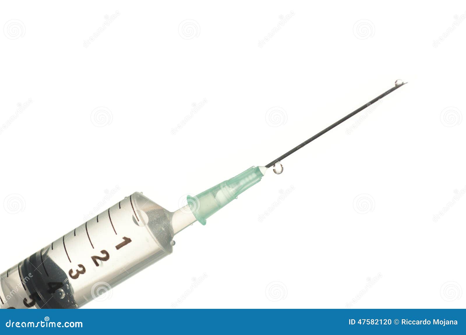 Syringe with drop stock photo. Image of plastic, equipment - 47582120