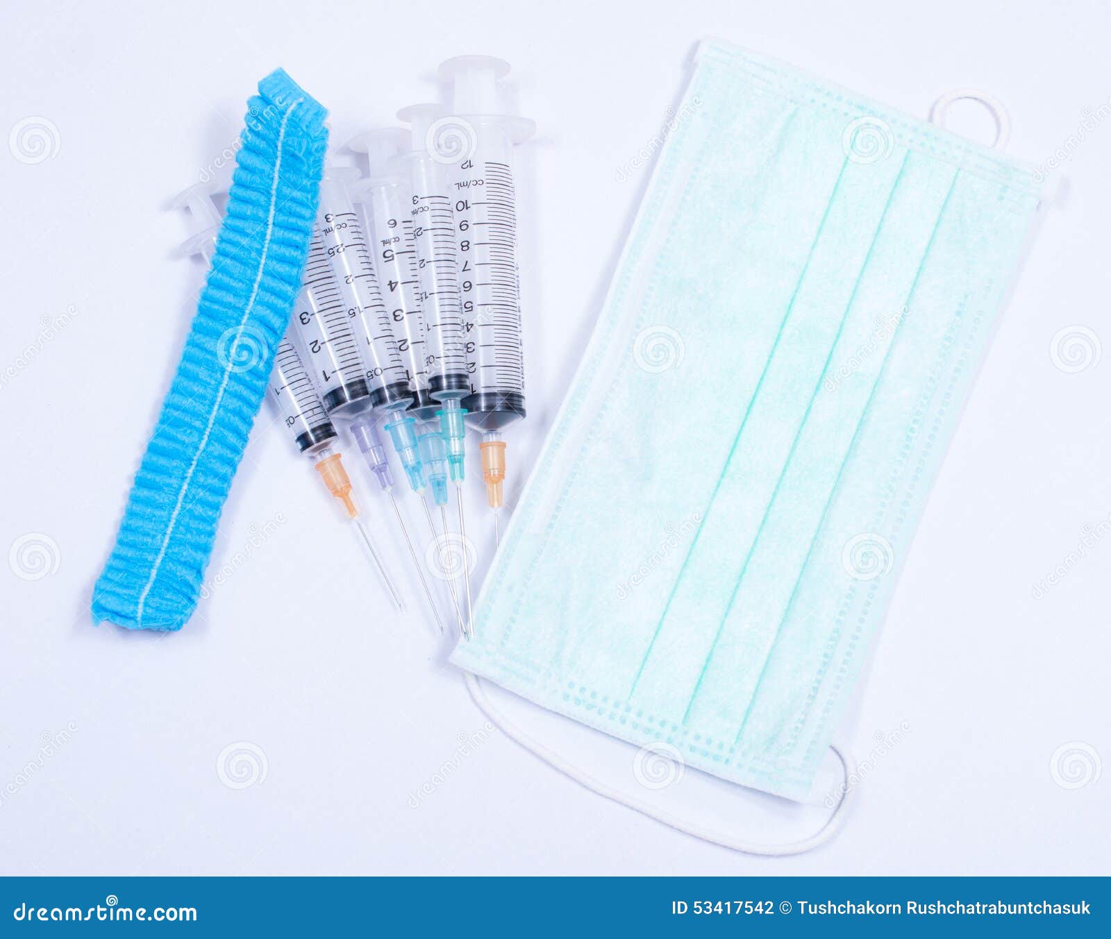 Syringe with Droplet and Medical. Stock Photo - Image of blue, care ...