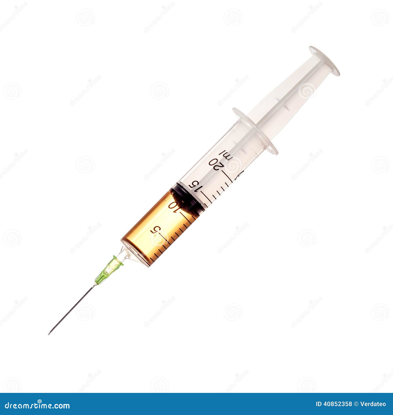 Syringe With Drug Isolated Stock Photography | CartoonDealer.com #40852358