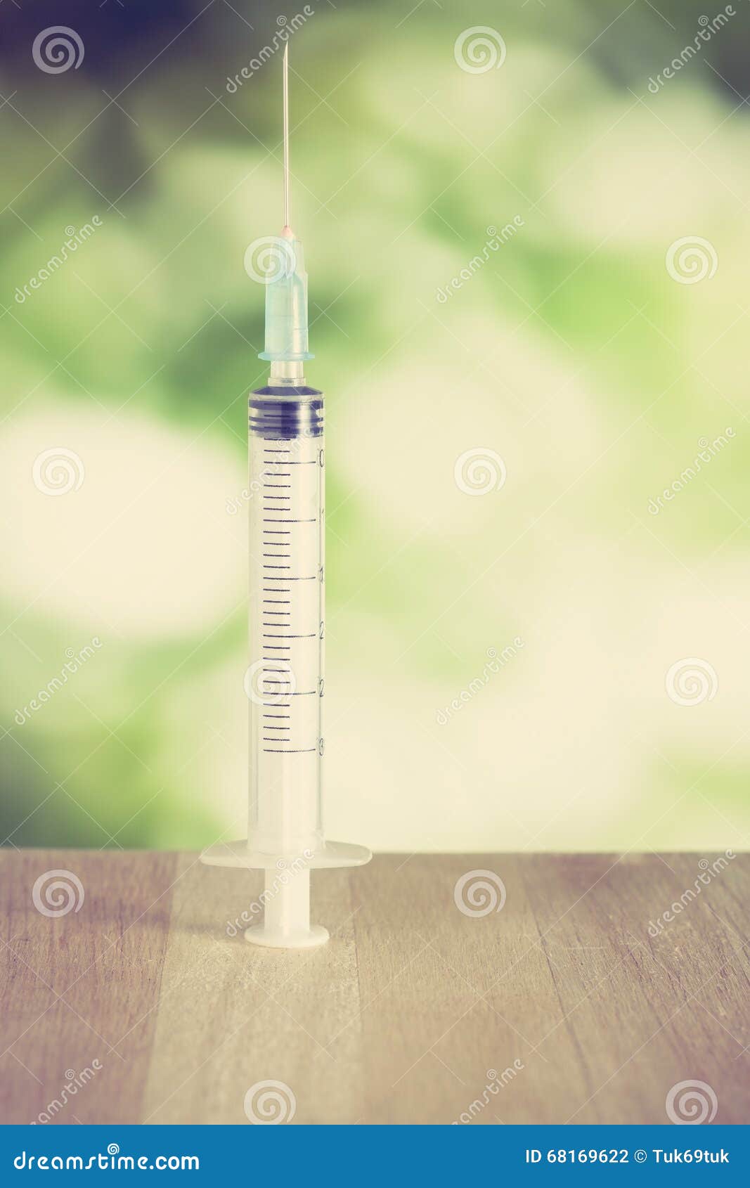 Syringe with Filter Effect Retro Vintage Stock Photo - Image of ...