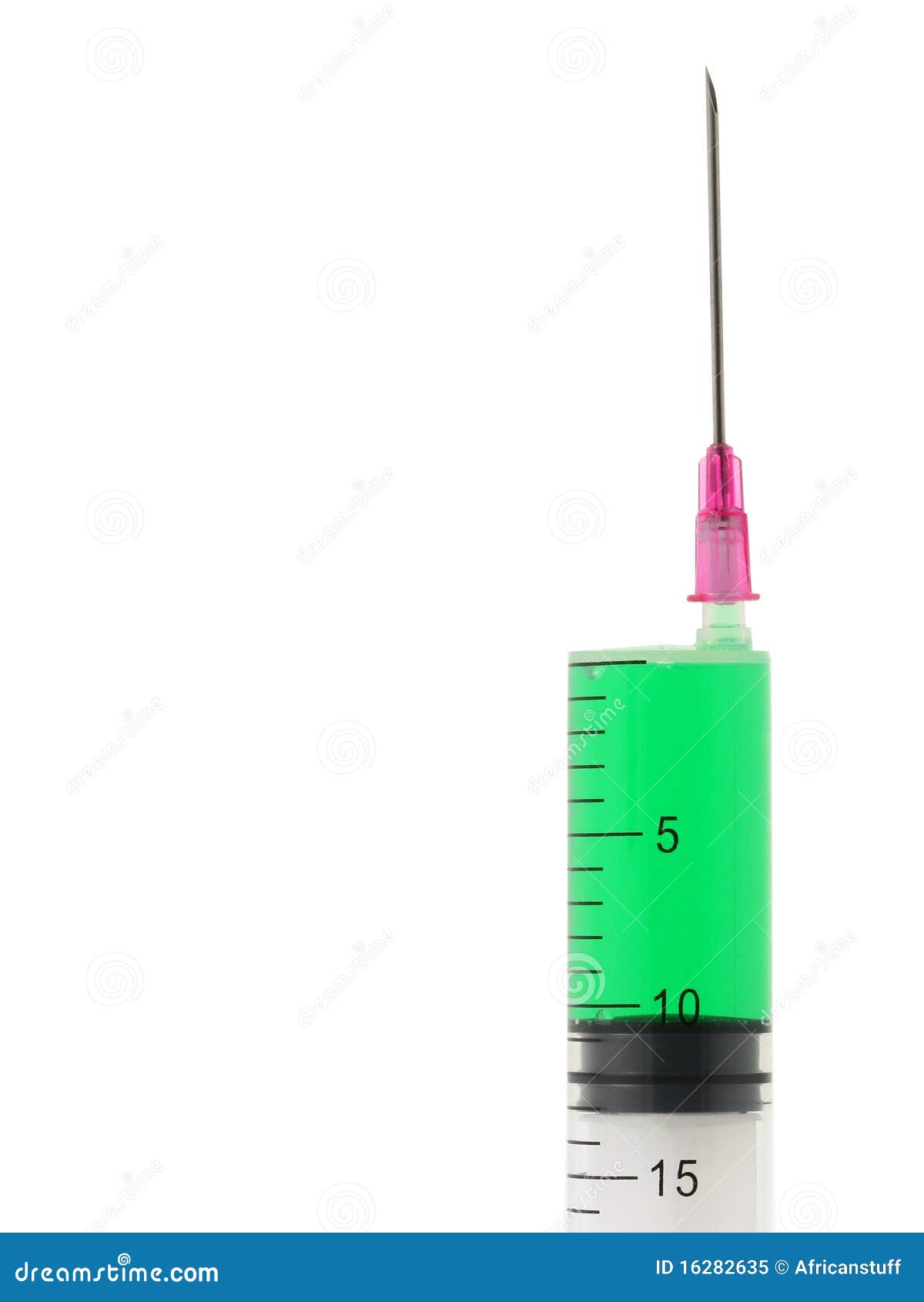 Syringe with Green Medicine Stock Image - Image of pharmacy, medical ...