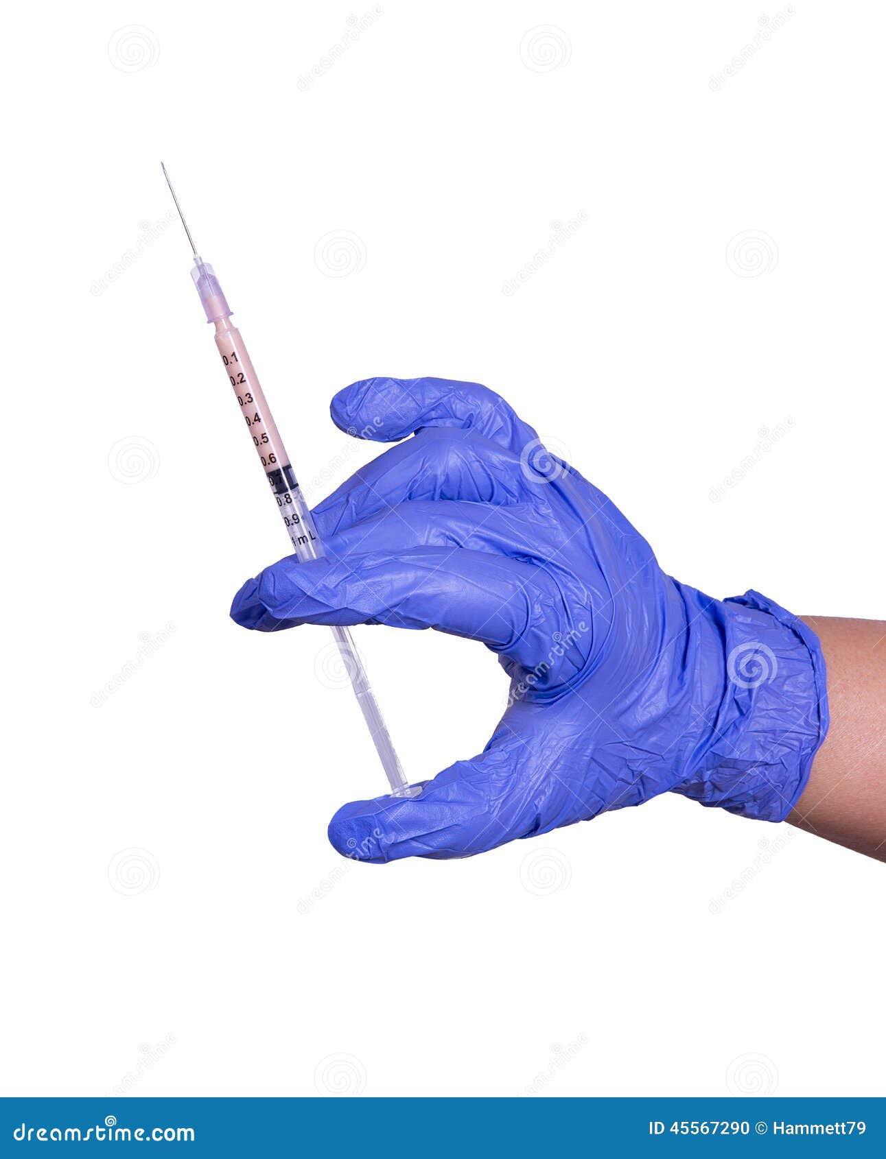 Syringe stock photo. Image of drug, glove, inject, prescription - 45567290