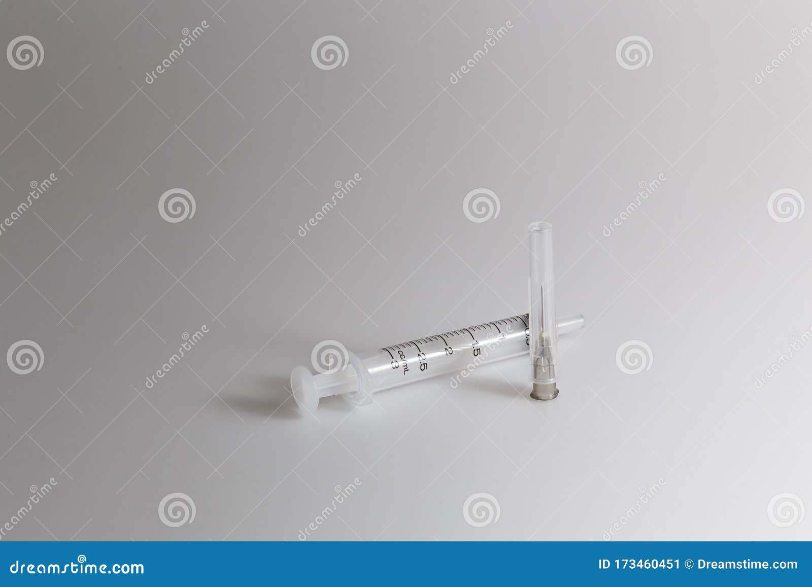 Syringe with Hypodermic Needle Stock Image - Image of glass, drop ...