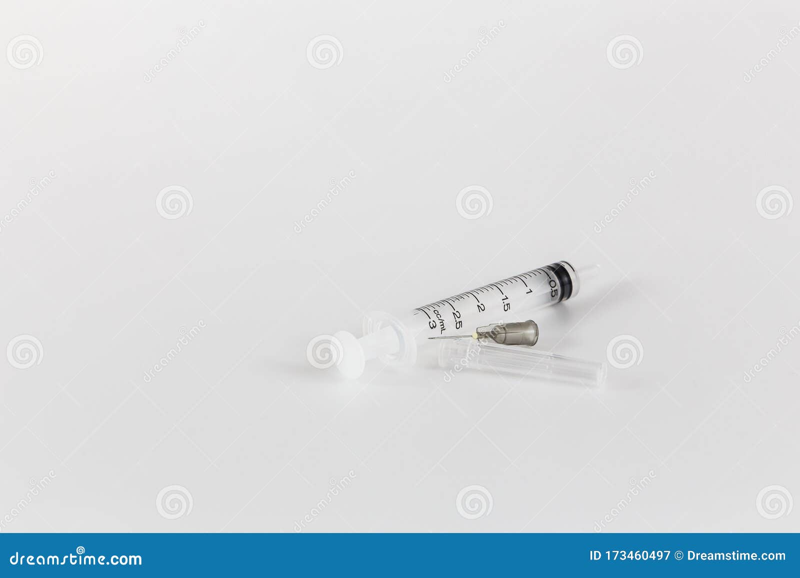 Syringe with Hypodermic Needle Stock Image - Image of medical, health ...