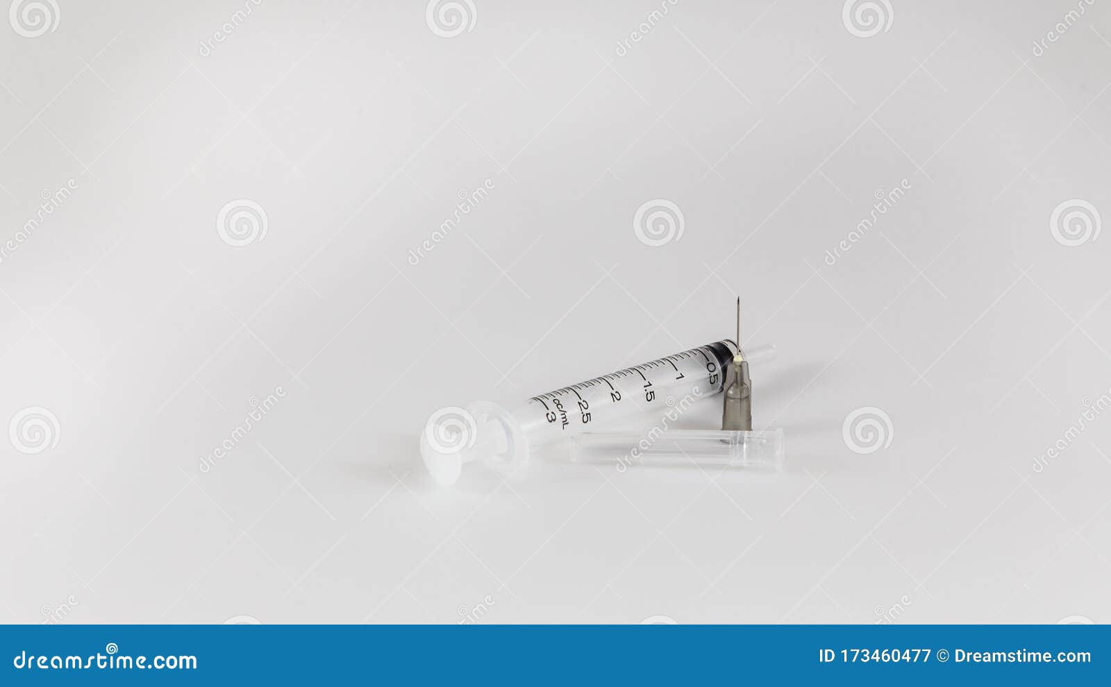 Syringe with Hypodermic Needle Stock Image - Image of medicine ...