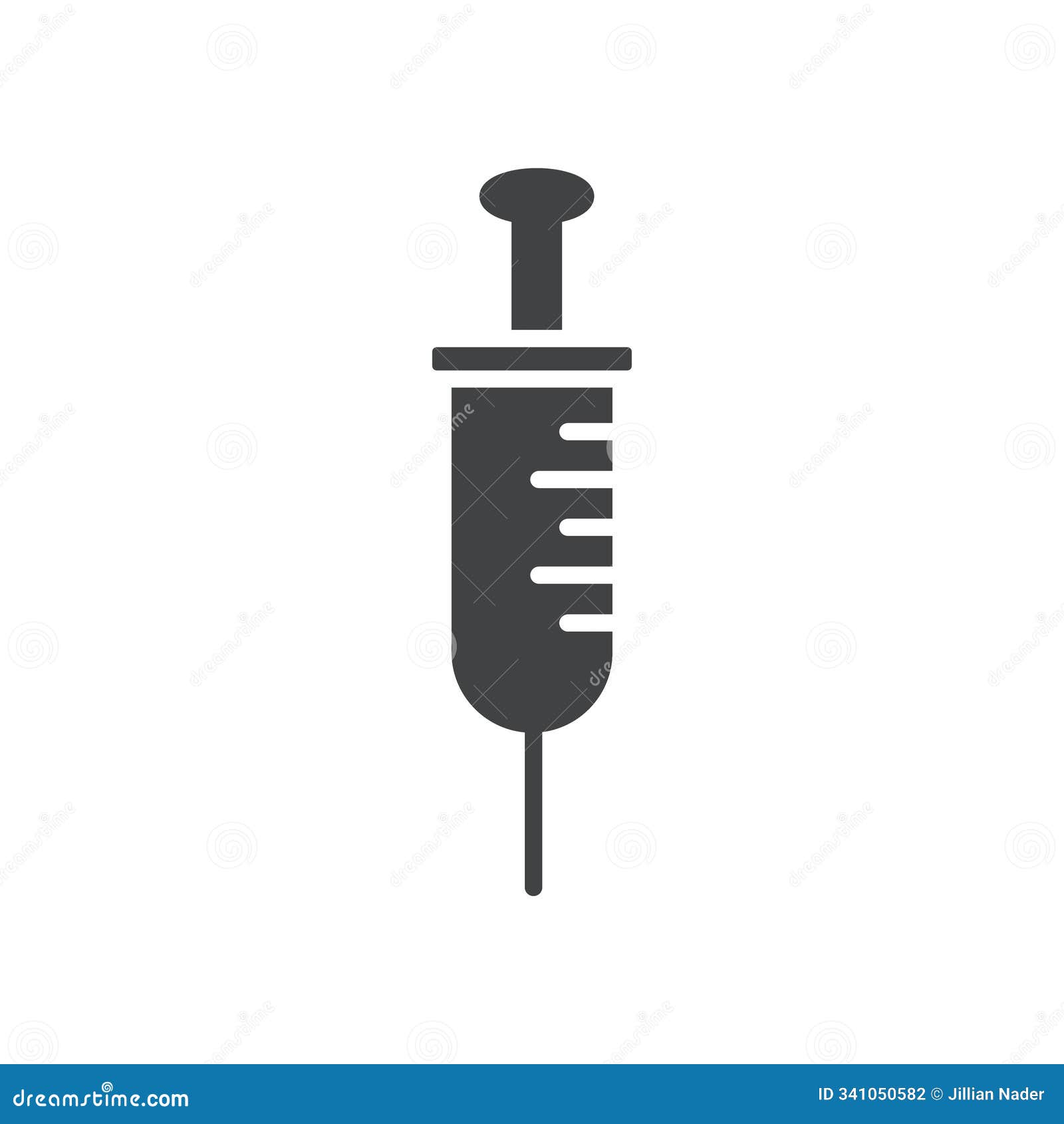 Syringe Icon Flat and Simple Set Design Stock Vector - Illustration of ...