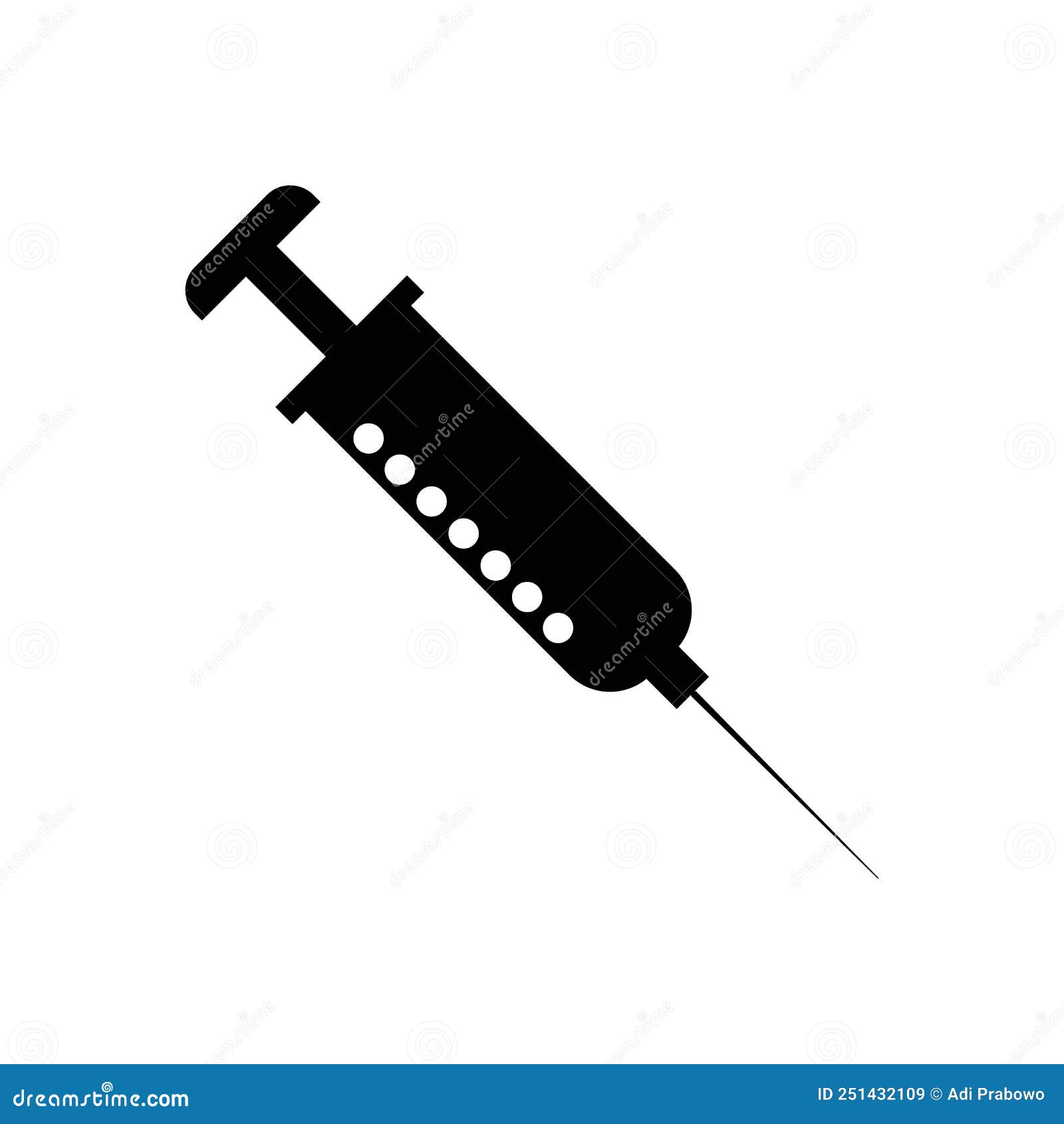 Syringe Icon Logo Vector Design Stock Vector - Illustration of syringe ...