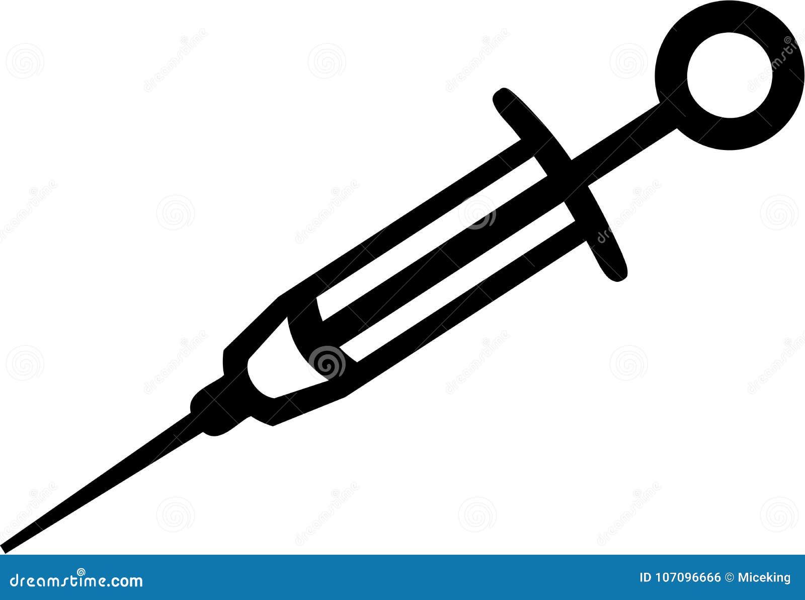 Syringe Injection Vector Set. Syringe Medical And Hospital Tool For ...