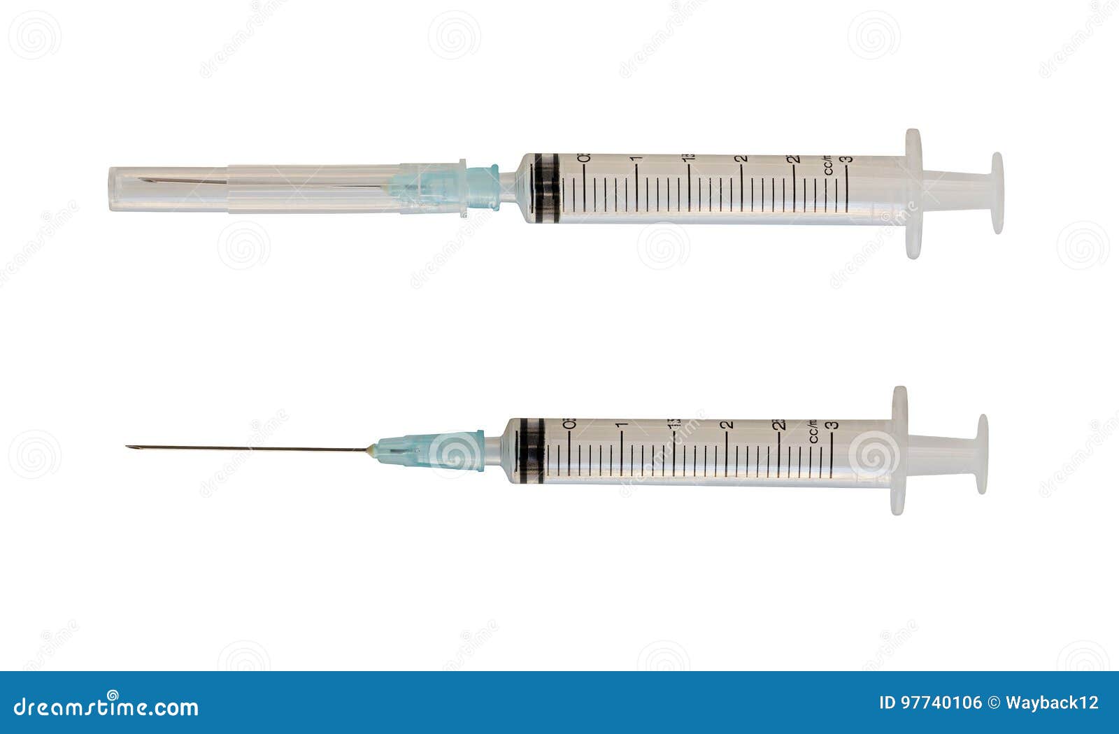 Syringe or Injection Needle Stock Photo - Image of instrument, medicine ...