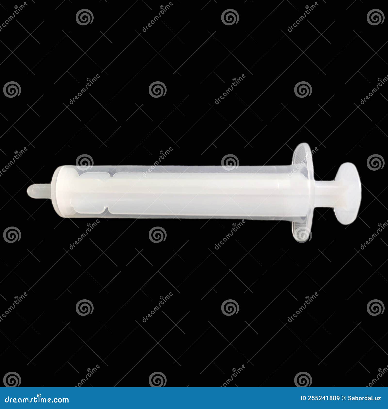 Syringe Isolated on Dark Background Stock Image - Image of black, safe ...