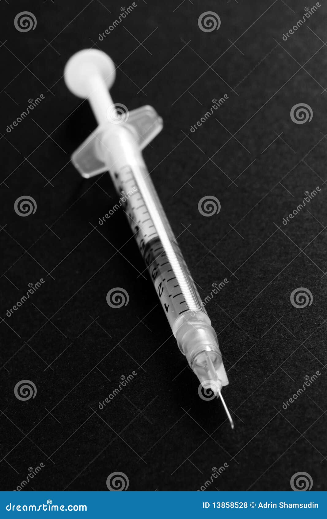 Syringe and needle stock photo. Image of sharp, needle - 13858528