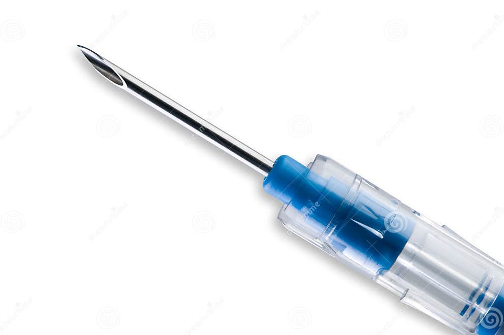 Syringe needle close-up stock photo. Image of cure, isolated - 2339800