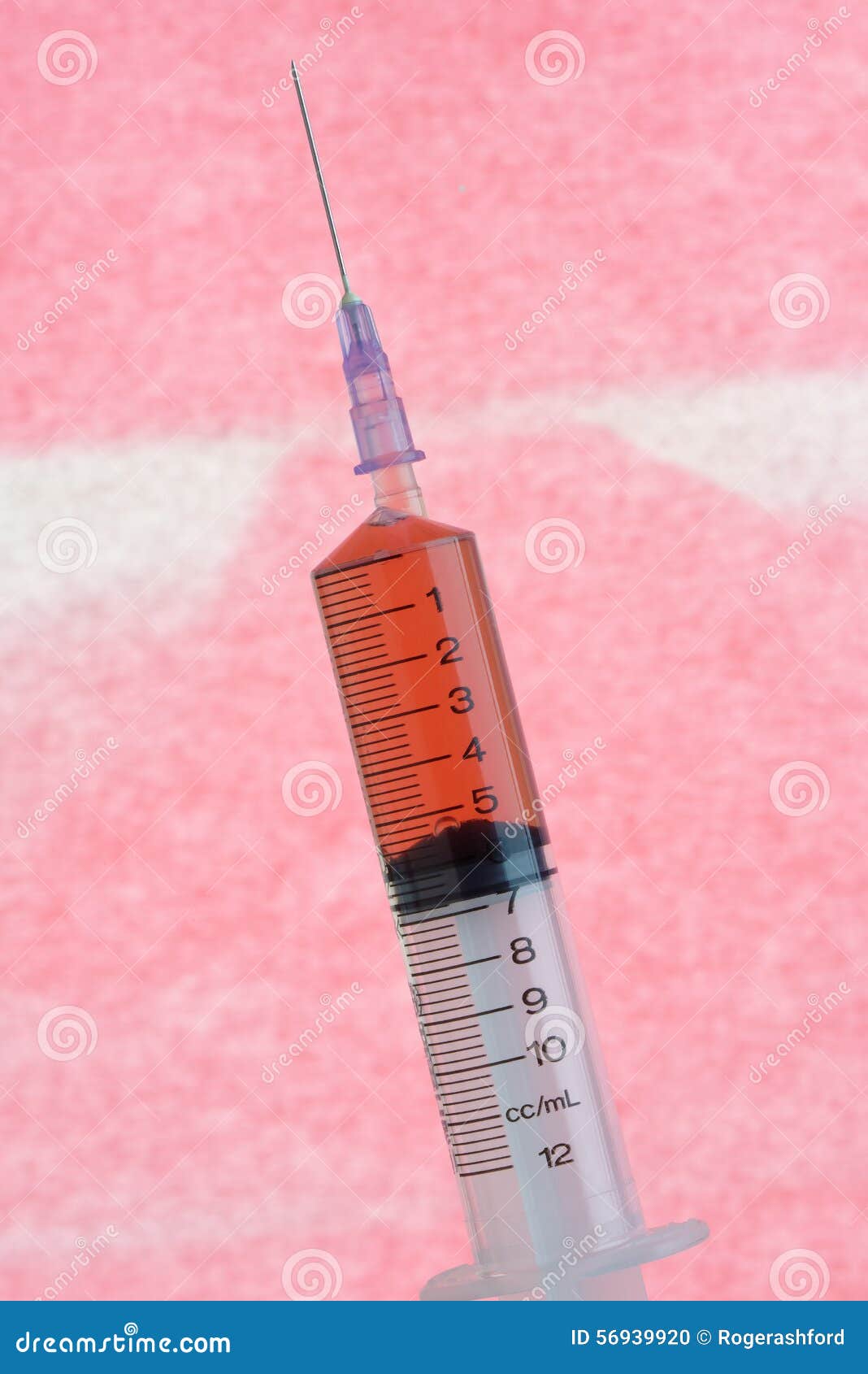 Syringe and Needle in Close Up. Stock Photo - Image of medication, cure ...