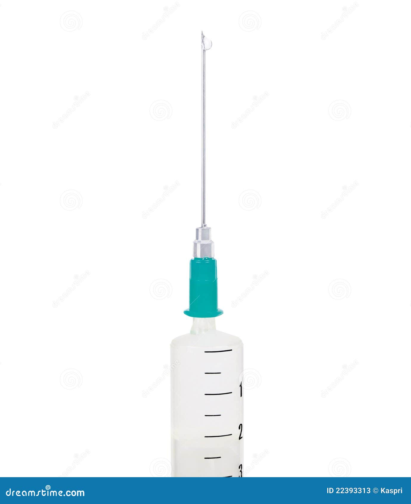 Syringe Needle Injection Drip Macro Isolated Stock Image - Image of ...