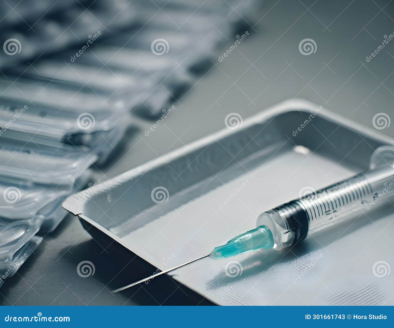 Syringe and Needle, Medical Concept Stock Image - Image of health ...
