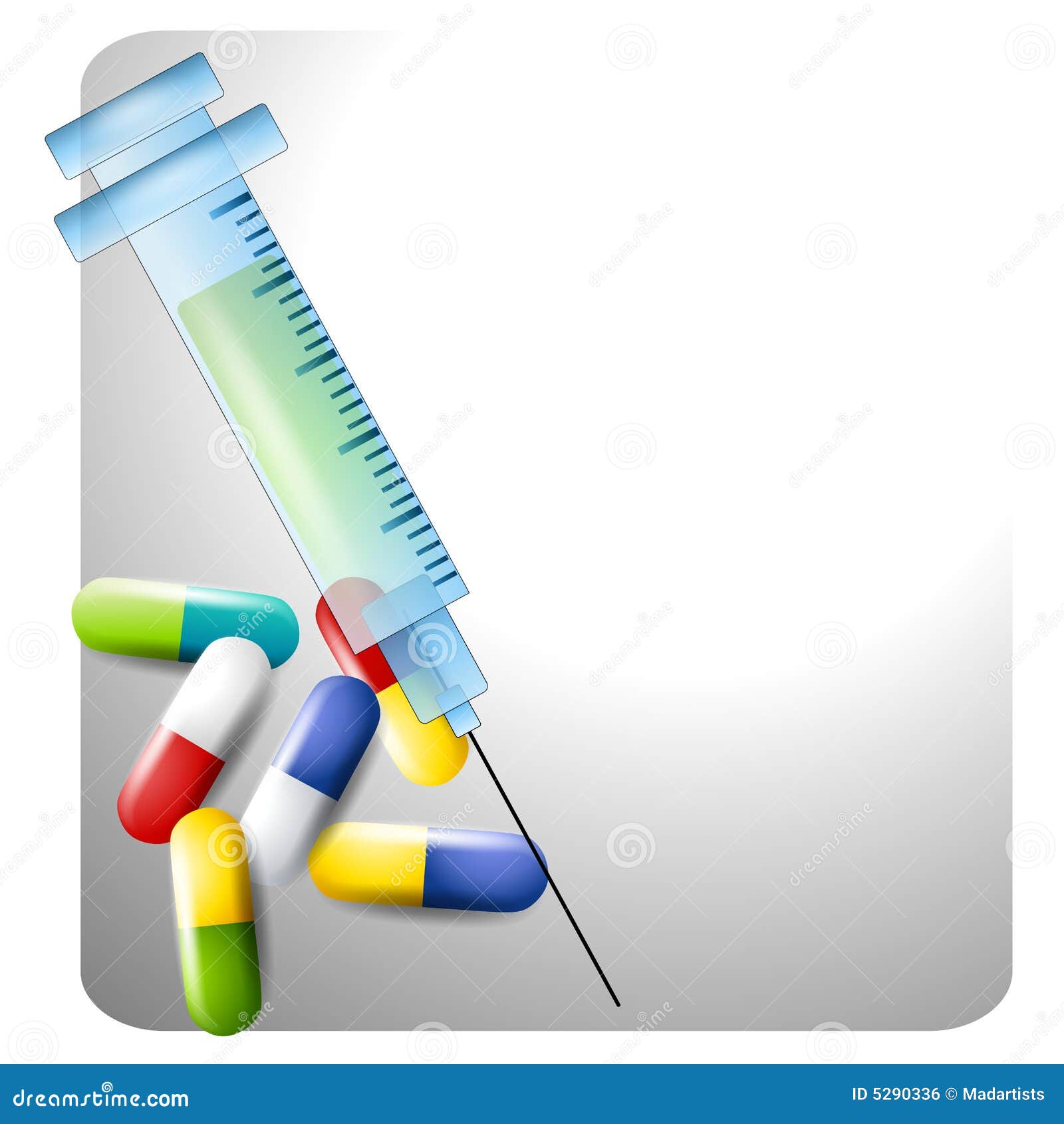 Syringe Needle Icon In Trendy Design Style. Syringe Needle Icon ...