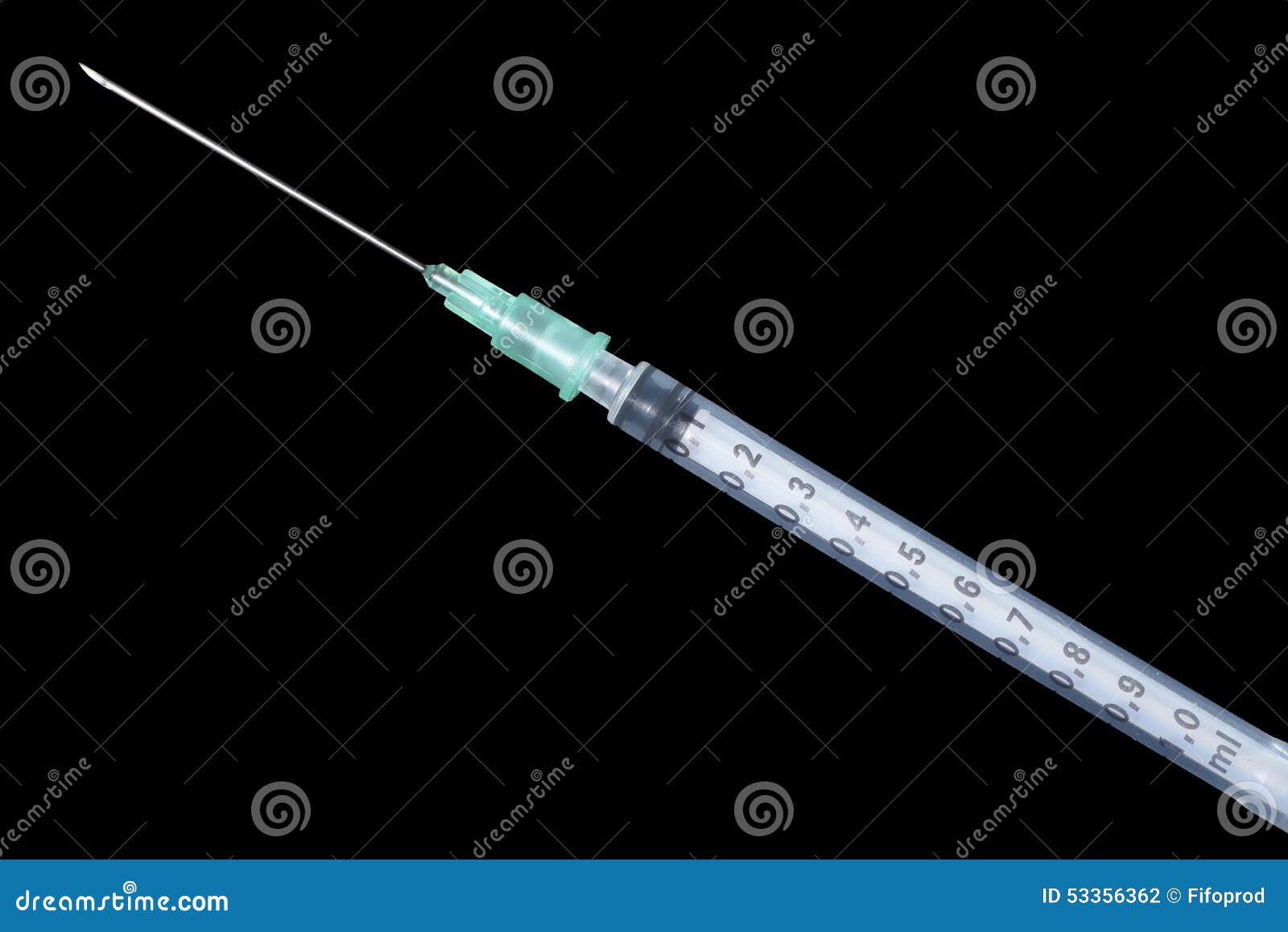 Syringe and Needle with Sharp Tip Stock Photo - Image of medicine ...