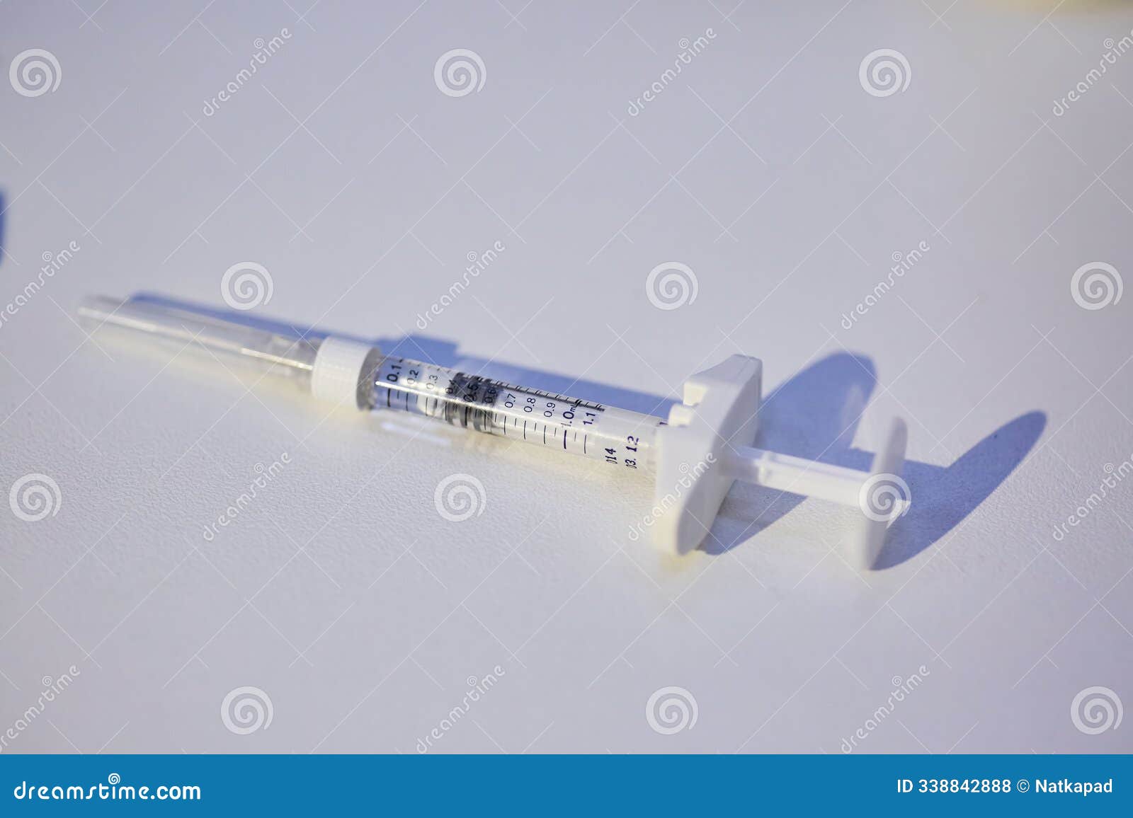 A Syringe with a Preparation for Correcting Defects in Cosmetology ...