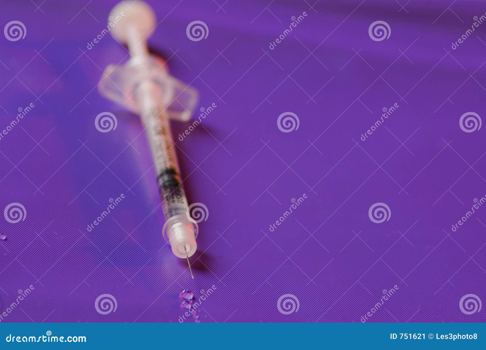Syringe on purple stock image. Image of syringe, health - 751621