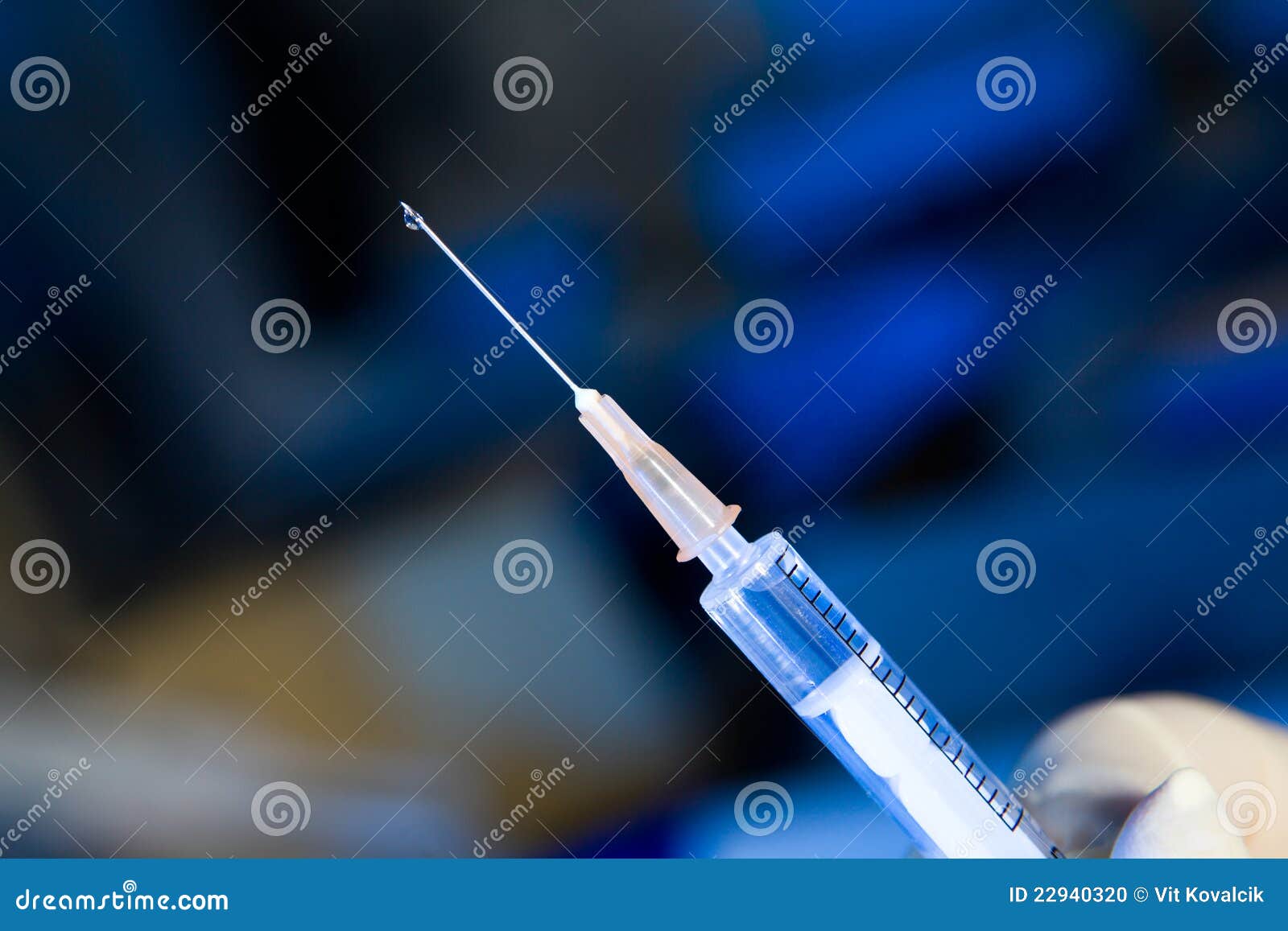 Syringe Ready for Injection Stock Photo - Image of closeup ...
