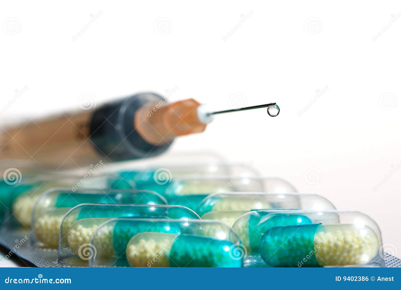 Syringe Ready for Injection Stock Photo - Image of injection, package ...