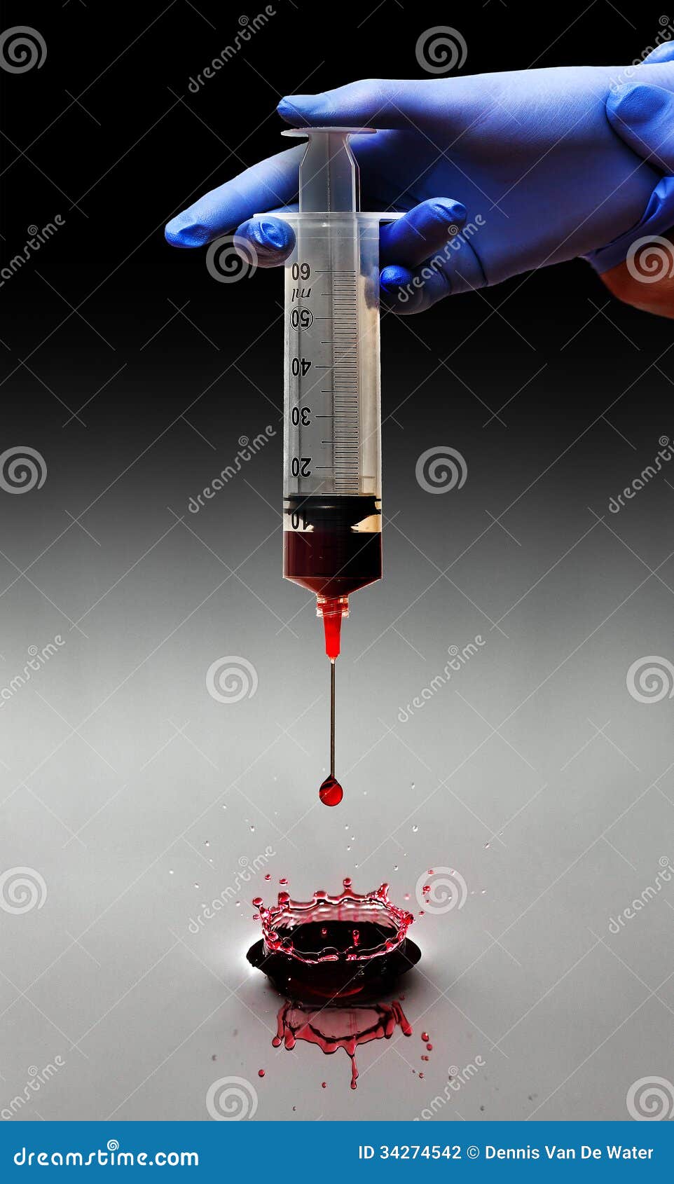 Syringe splash stock photo. Image of vaccine, needle - 34274542