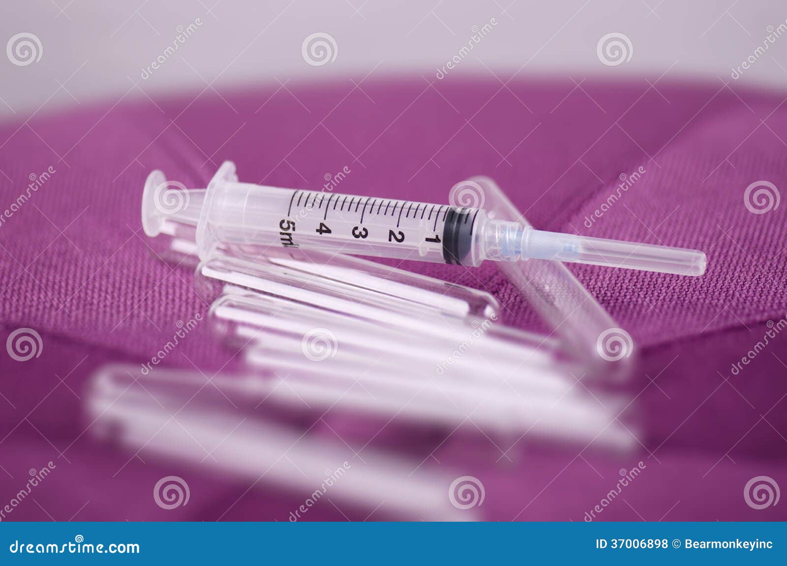 Syringe and Test tubes 3 stock photo. Image of injection - 37006898