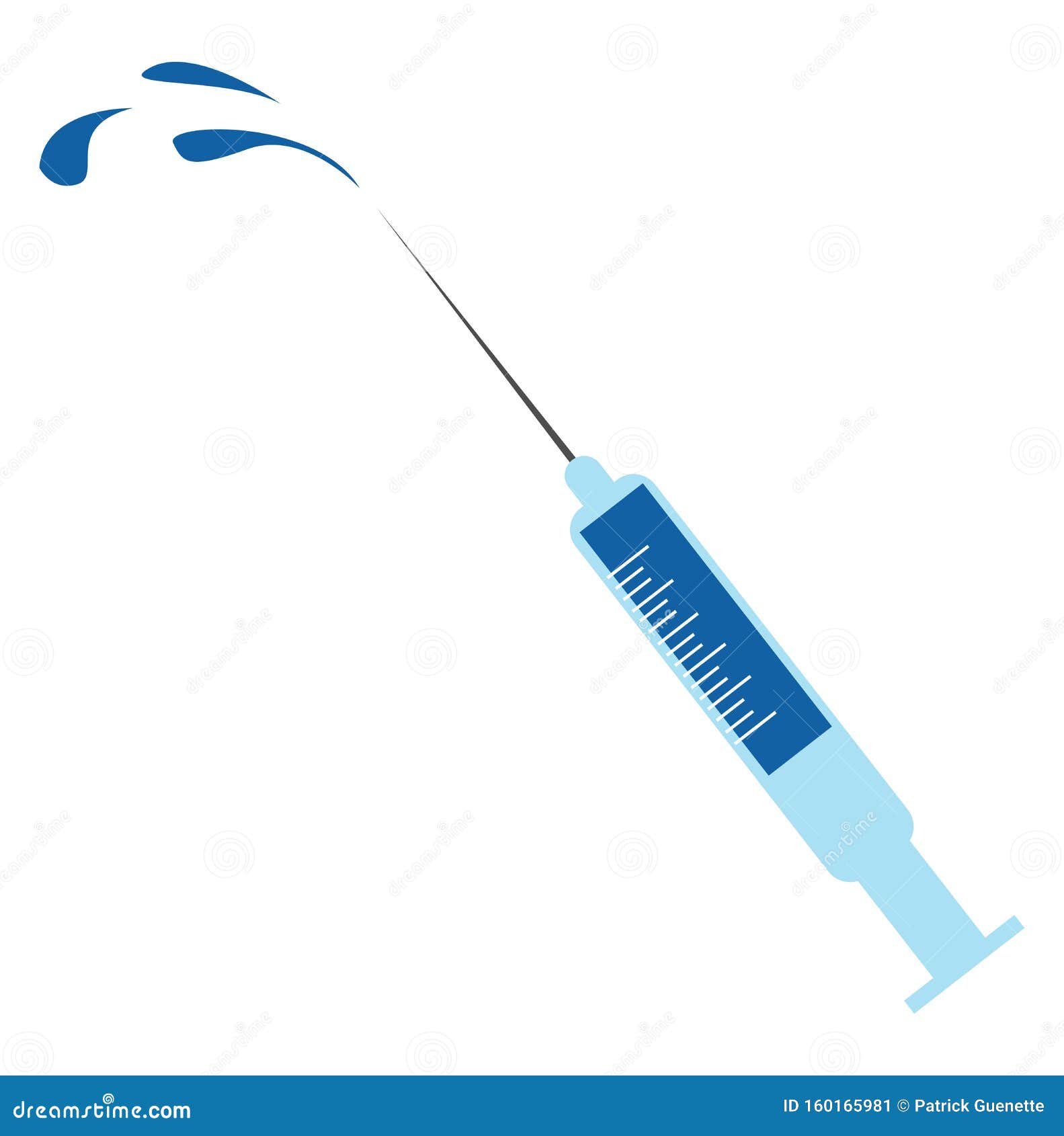 Syringe, Vector or Color Illustration Stock Vector - Illustration of ...