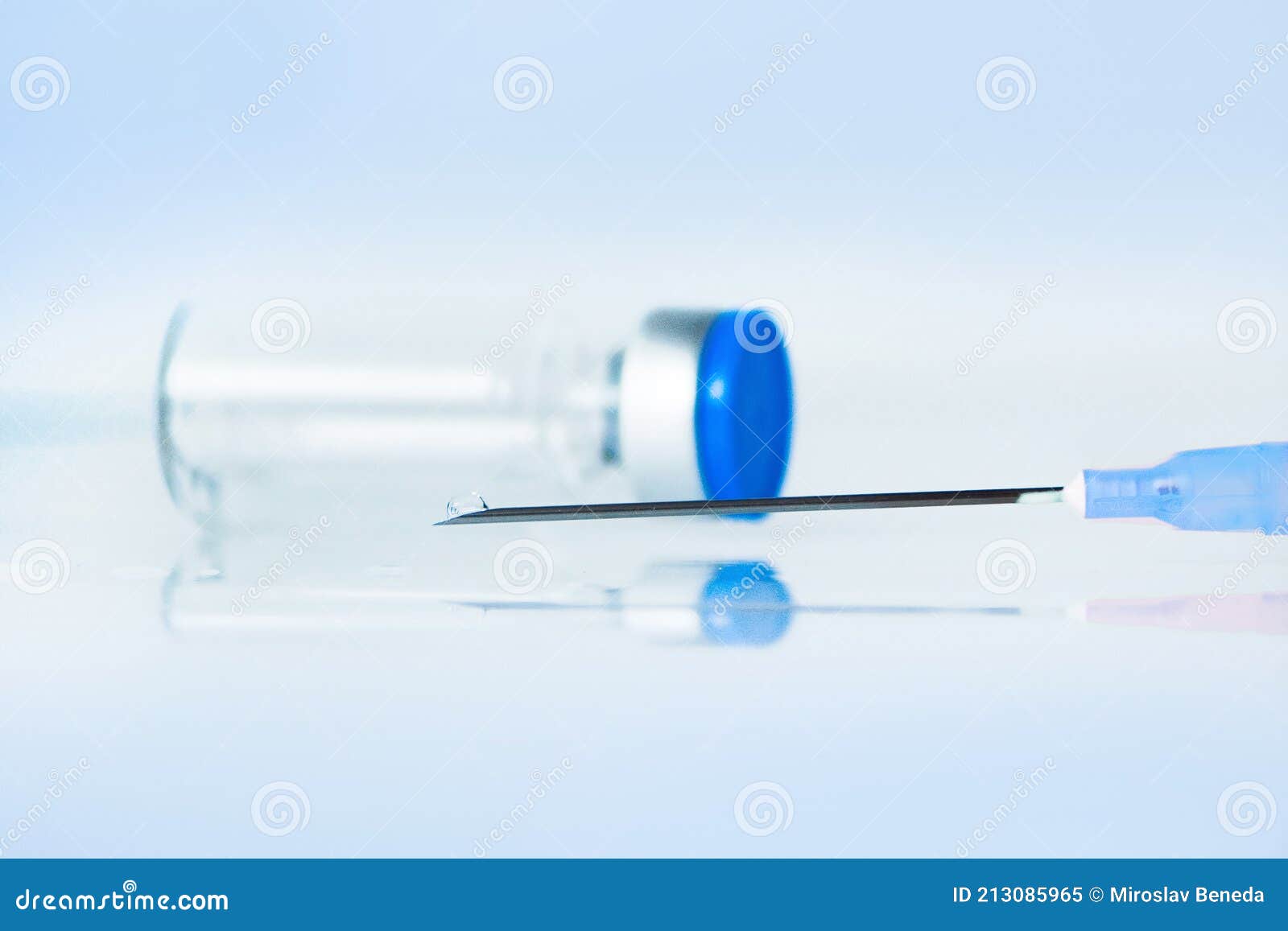 Detail Syringe on White Background Stock Image - Image of cure ...