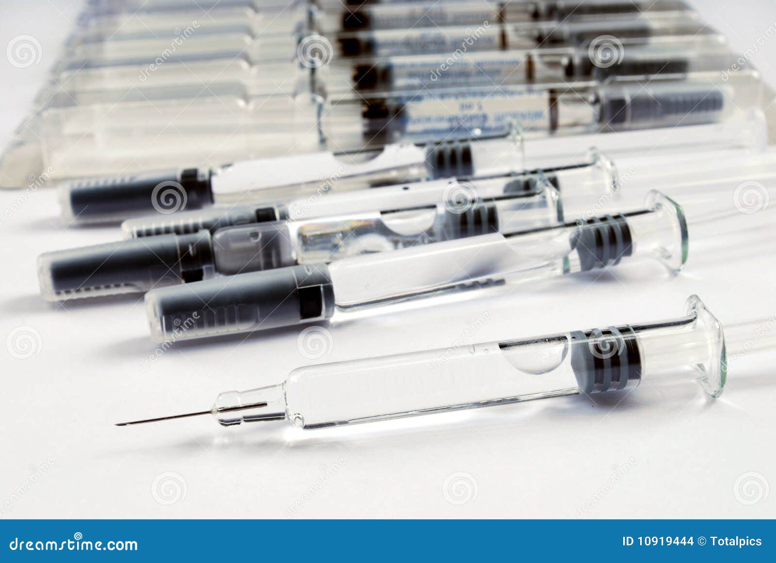 Syringes stock photo. Image of health, science, medication - 10919444