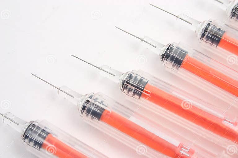 Syringes stock image. Image of biology, disposable, closeup - 1963897