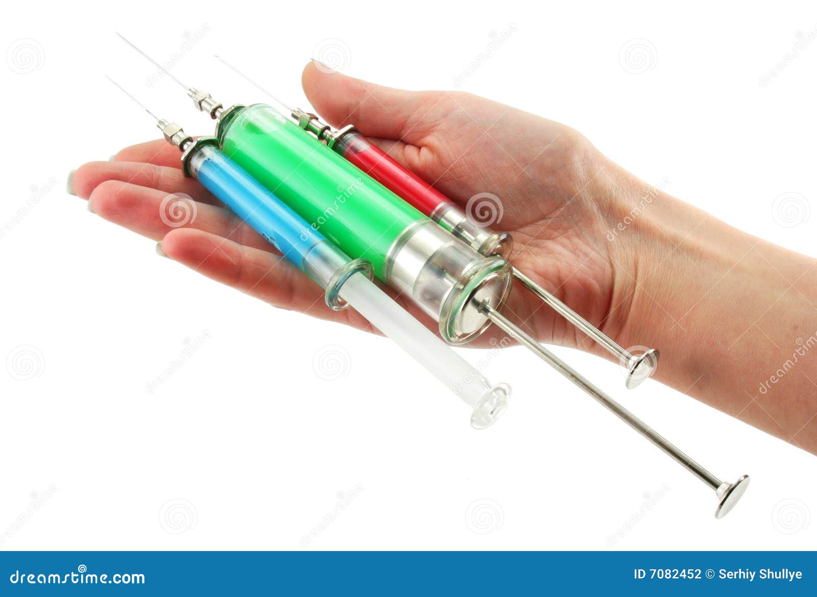 Syringes with Acid Substance Stock Photo - Image of inker, medical: 7082452