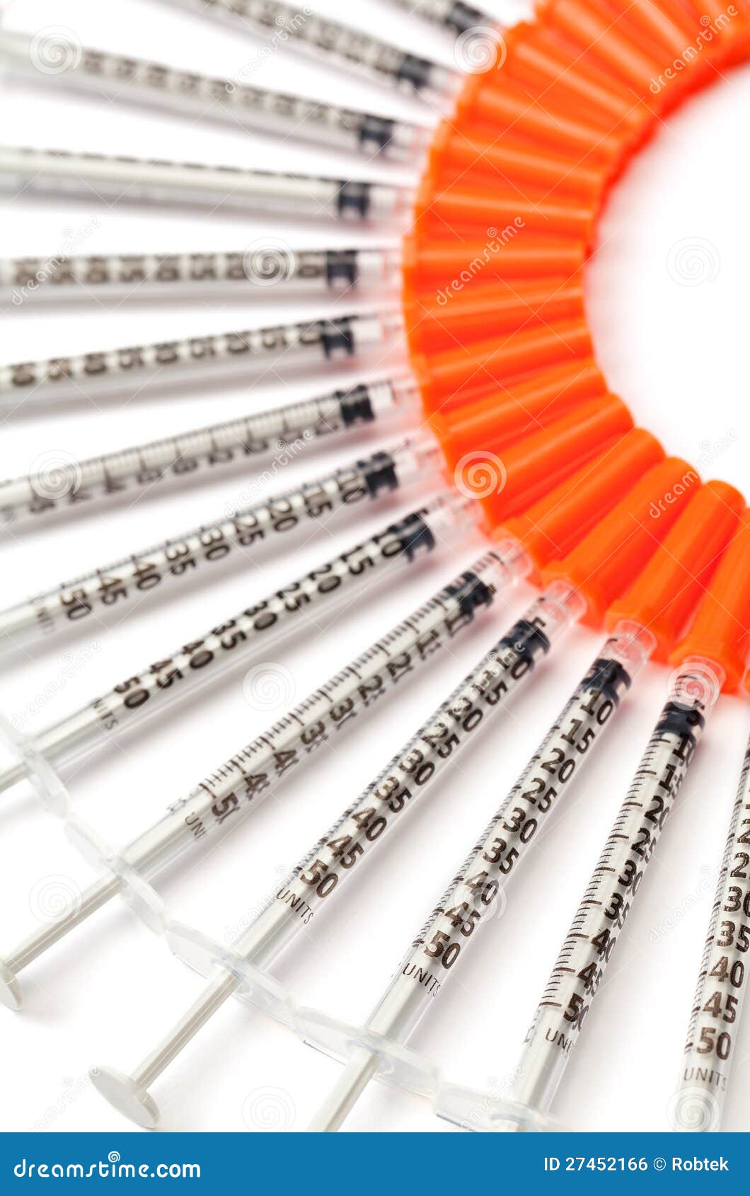 Syringes in a Circle stock photo. Image of background - 27452166