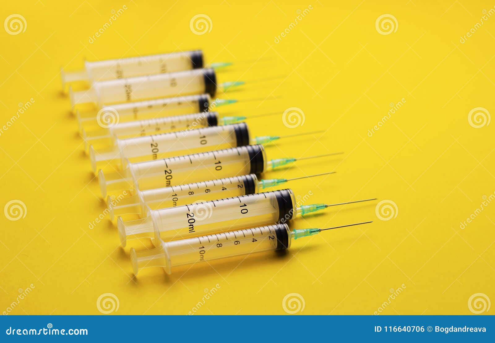 Syringes stock photo. Image of detail, vaccination, needle - 116640706