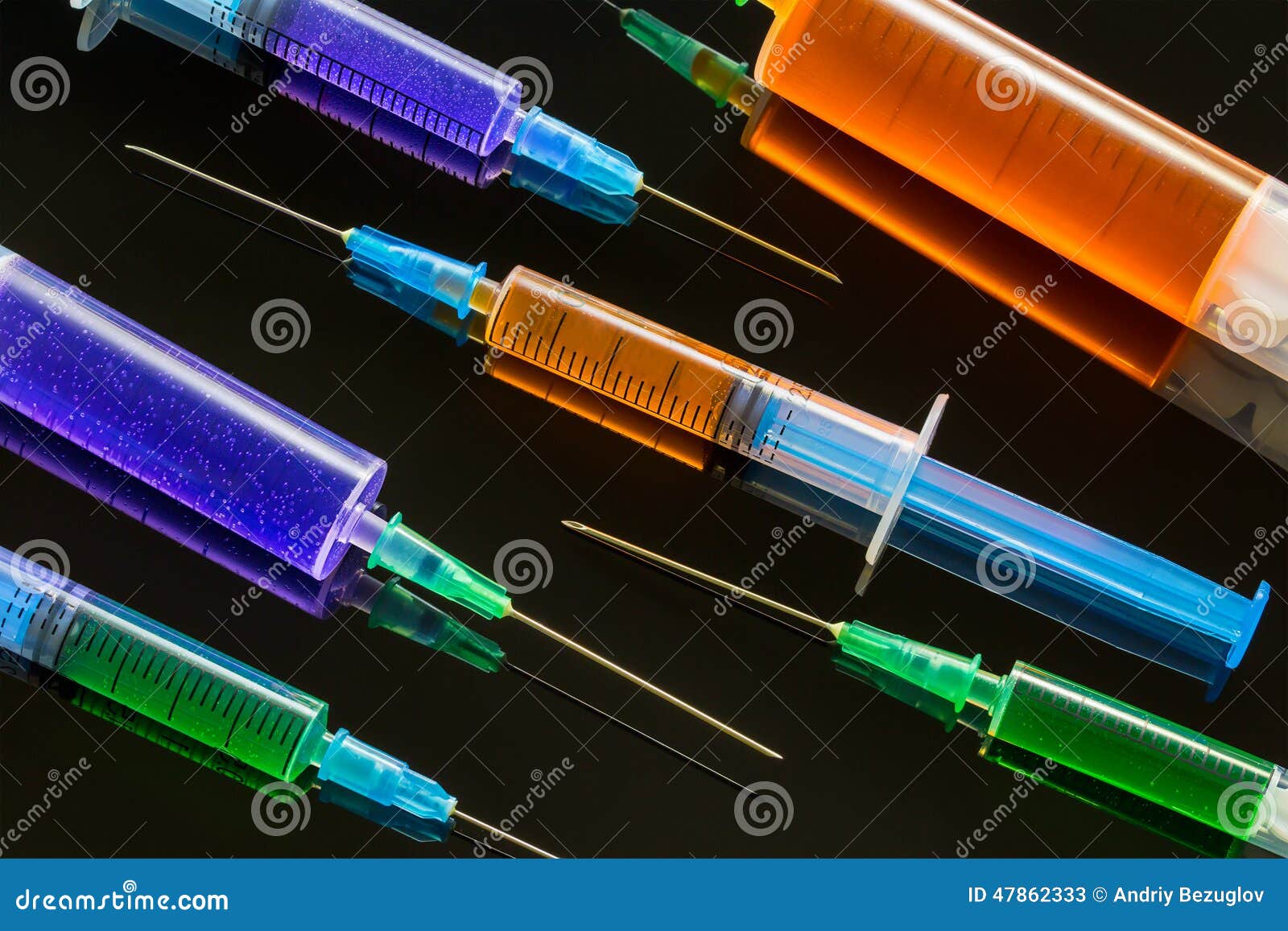 Syringes stock image. Image of green, biology, healthcare - 47862333