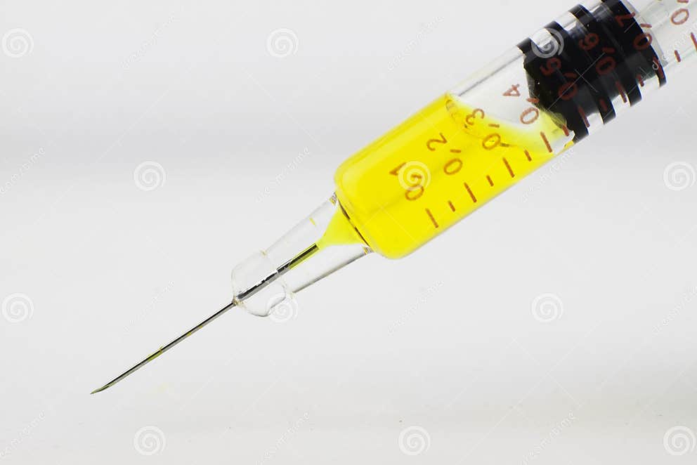 Syringes and serum syringe stock photo. Image of vaccination - 86741824