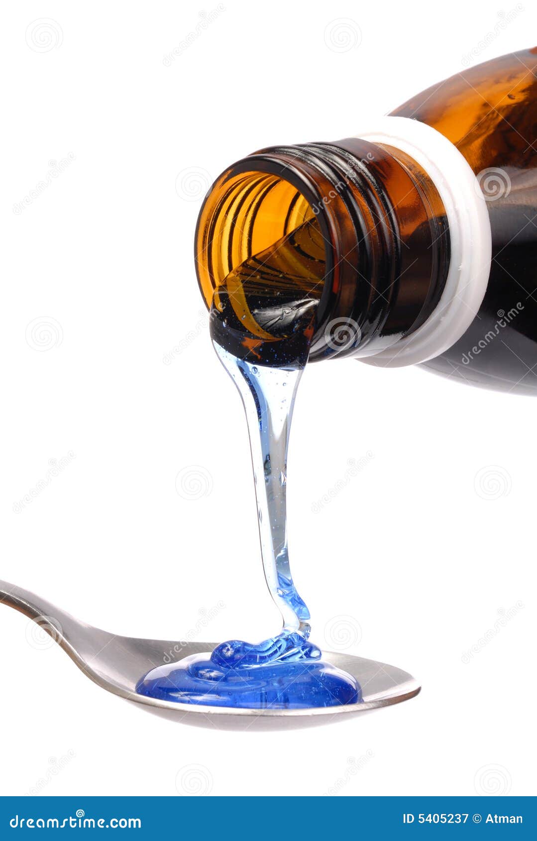 Syrup stock image. Image of teaspoon, sirup, pharmaceuticals - 5405237