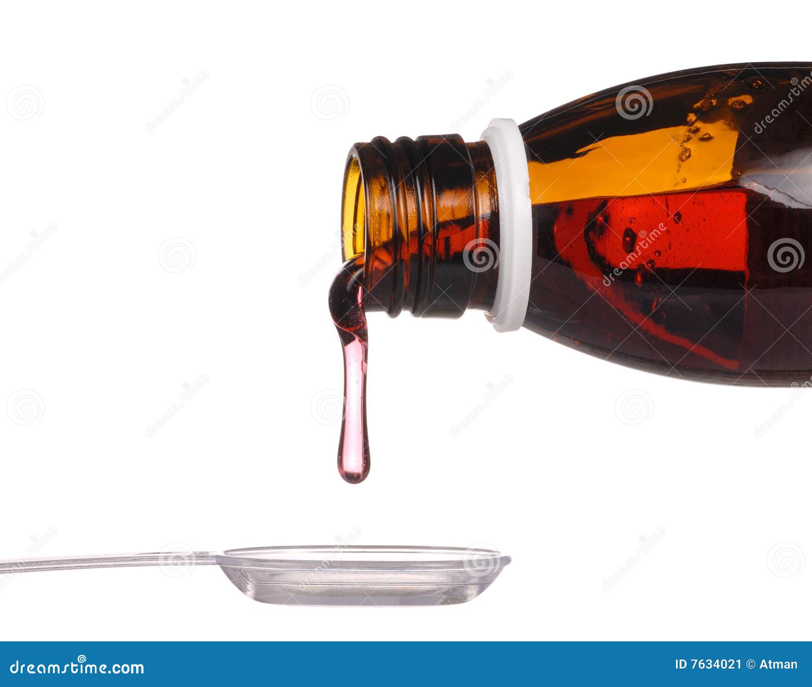 Syrup stock image. Image of medicine, health, spoon, liquid - 7634021